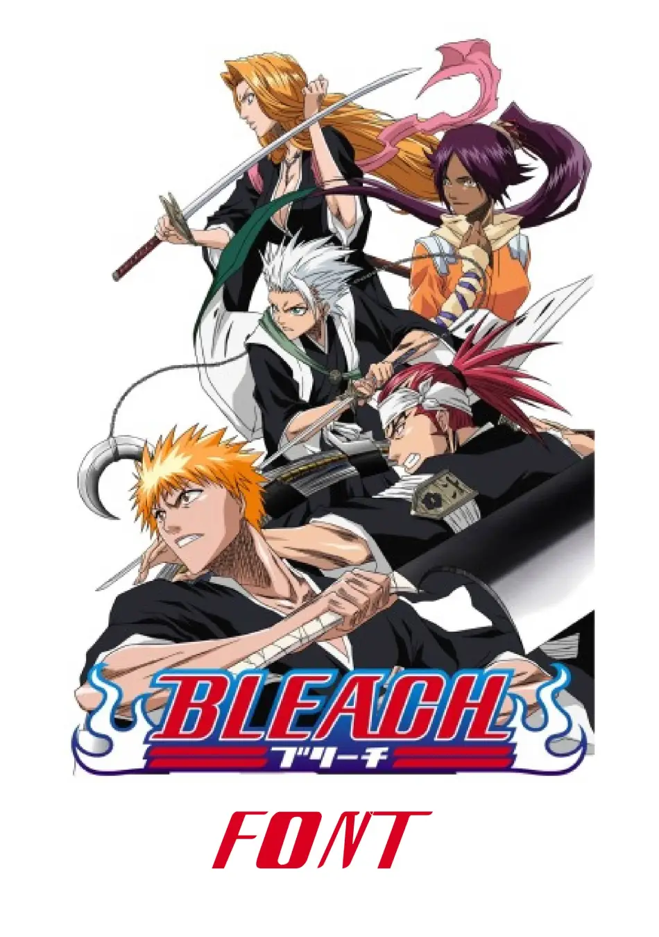 Bleach Font - What Font Finder