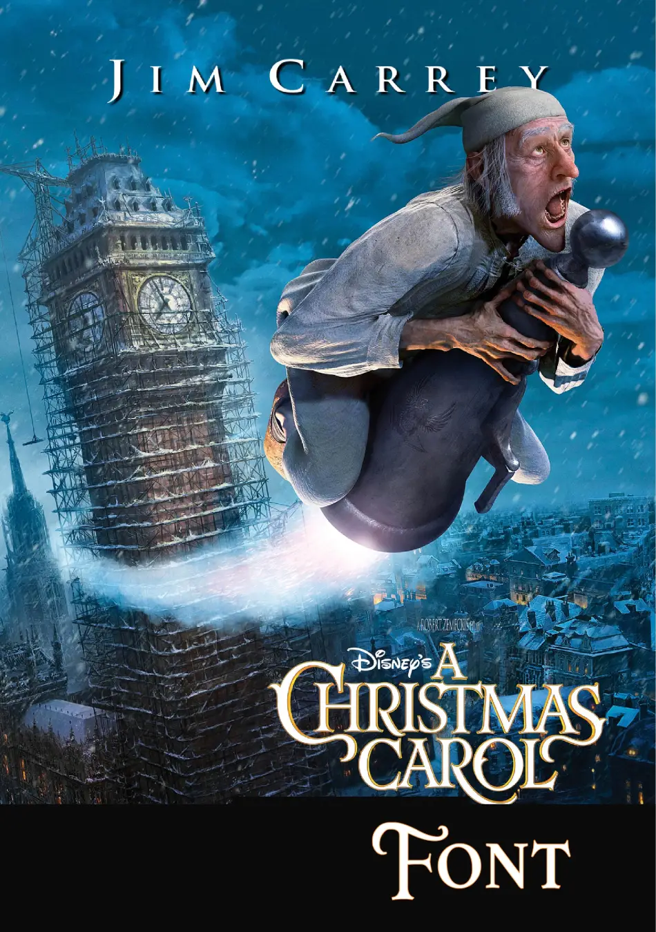 Christmas Carol Font - What Font Finder